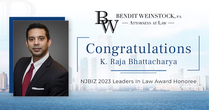 K. Raja Bhattacharya of Bendit Weinstock, P.A. Recognized as a 2023 ...